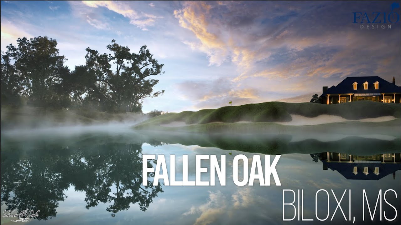 Fallen Oak, Biloxi MS - Fazio Design - YouTube