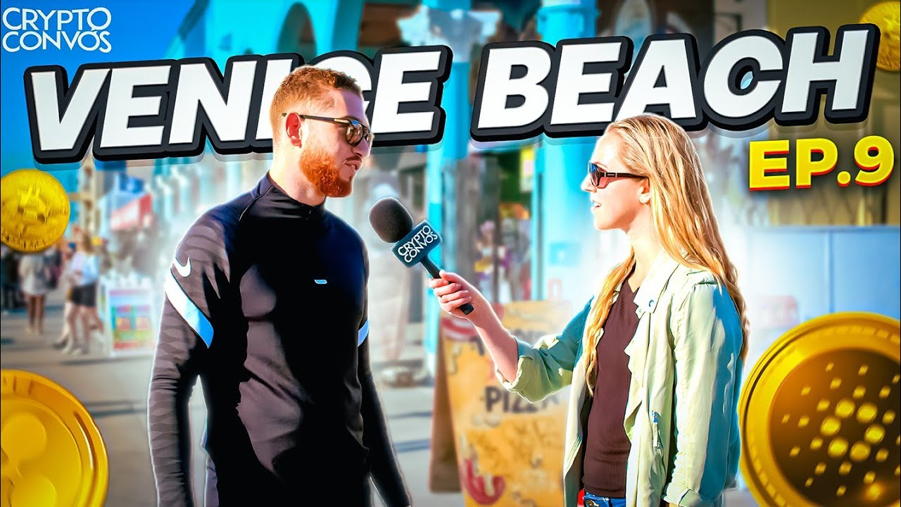 Venice Beach episode 9 {Speaking to random people about crypto} CRYPTO CONVOS - YouTube