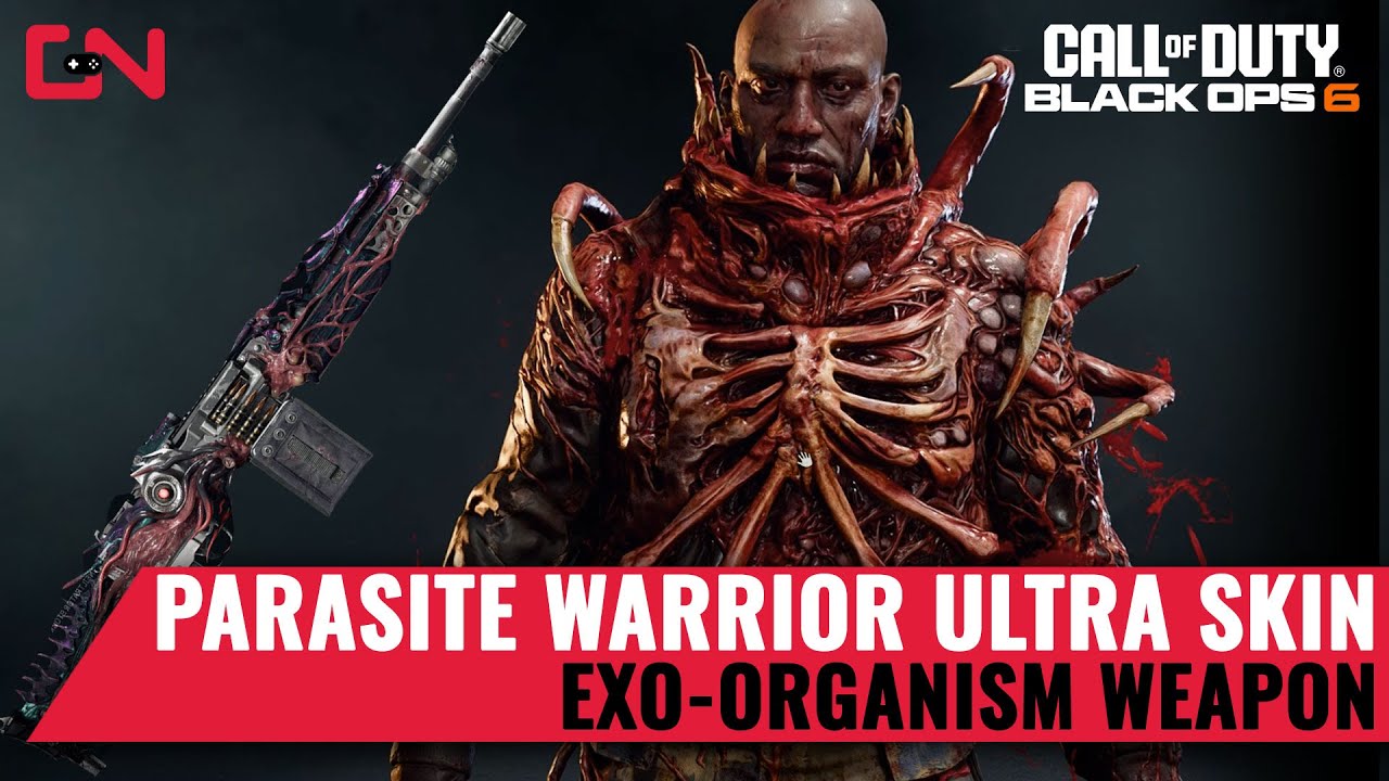 BO6 Parasite Warrior Ultra Skin Preview & EXO-Organism weapon - YouTube