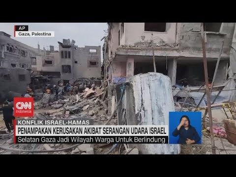 Penampakan Kerusakan Akibat Serangan Udara Israel - YouTube