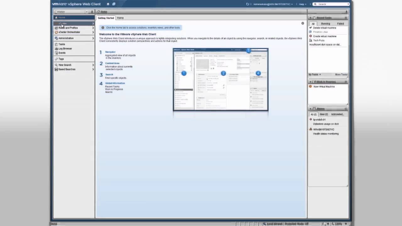 Creating Virtual Machines in the vSphere Web Client - YouTube
