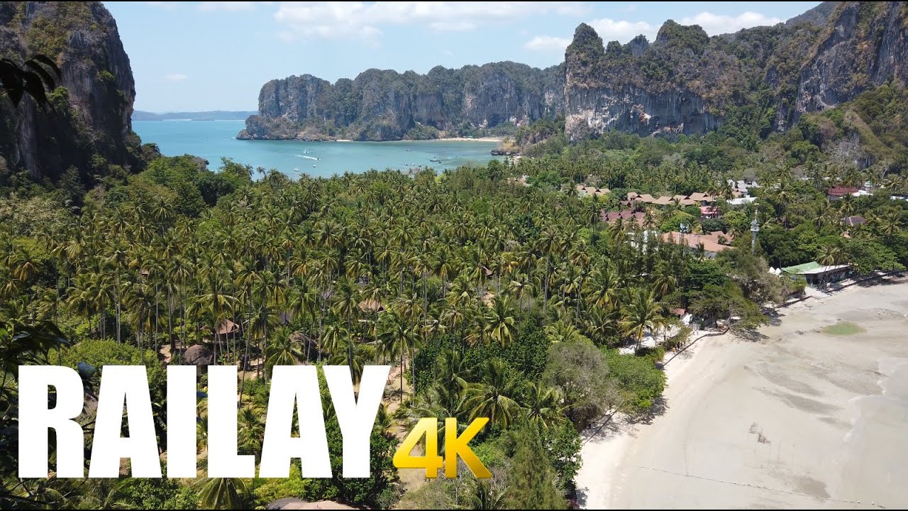 Railay Viewpoint hike, Krabi, Thailand - 4K 60fps - YouTube