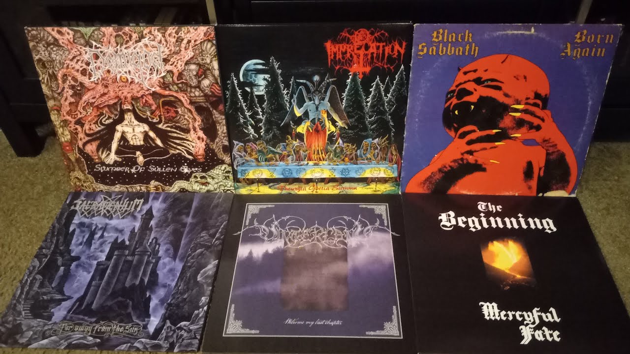 Metal Vinyl Collection Update - YouTube