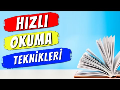 HIZLI OKUMA TEKNİKLERİ - ANLAYARAK HIZLI OKUMA