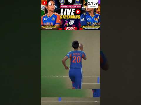 🔴Live: India Women Vs Sri Lanka Final Women Asia Cup 2026 Gameplay #shorts #shortfeed #Cricket
