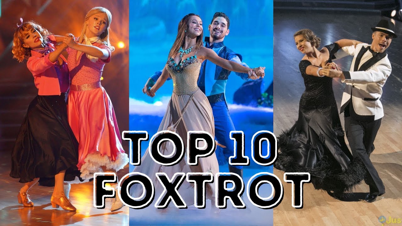 My Top Ten Foxtrot Dances on Dancing With The Stars - YouTube