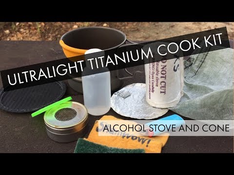 Ultralight Cook Kit – Modified Toaks 550 by Zelph with Trail Designs ...