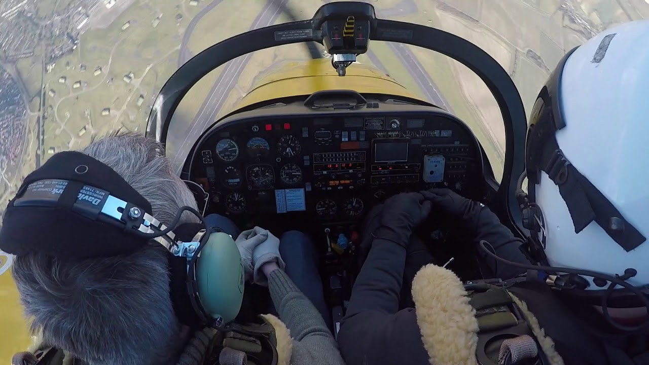 Slingsby Firefly Aerobatics: Spinning - YouTube