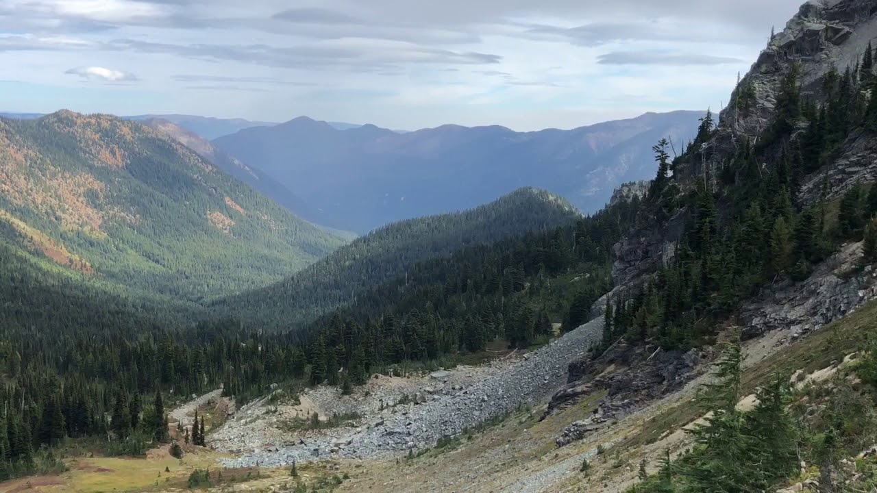 Chinook pass trail - YouTube