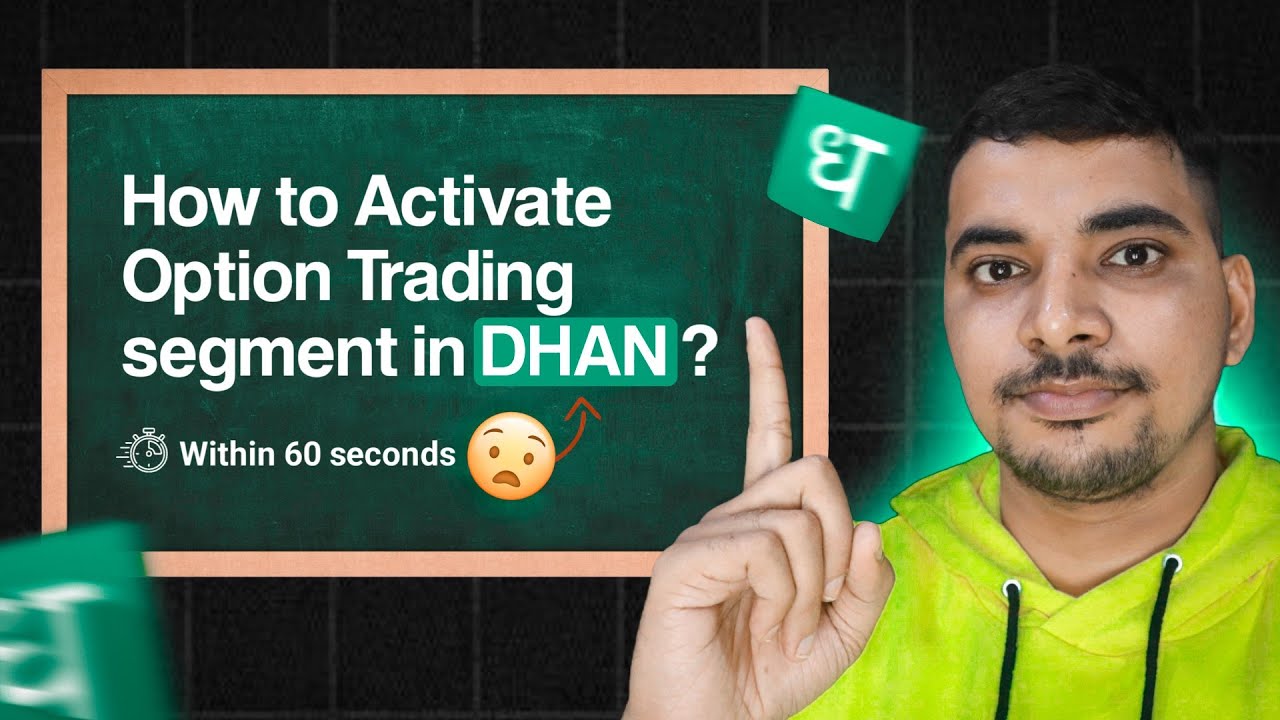 How to Activate FNO in DHAN | Activate Option Trading in DHAN | DHAN me ...