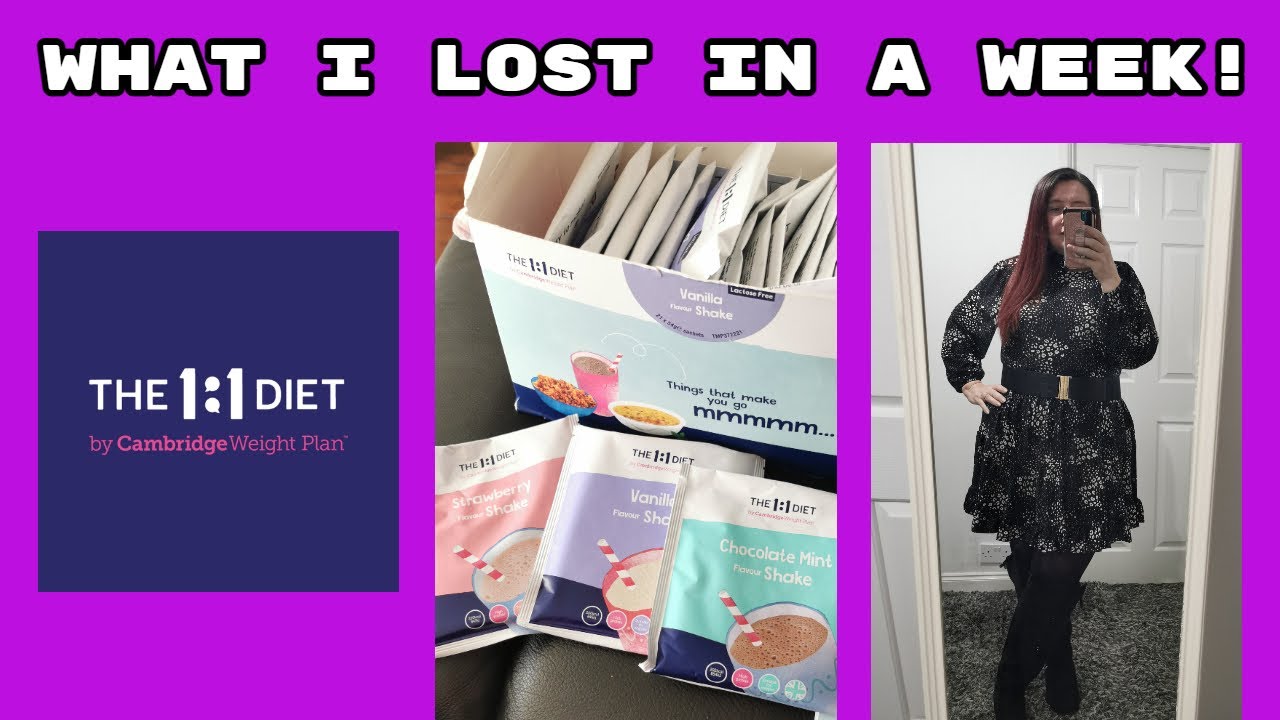 First Week on Cambridge 1:1 Diet | Step 1A | One2One - YouTube