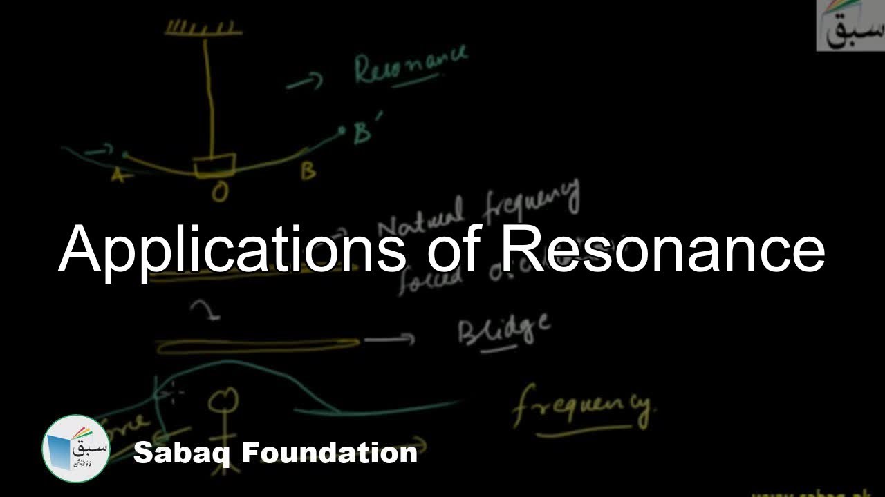 Applications of Resonance, Physics Lecture | Sabaq.pk - YouTube