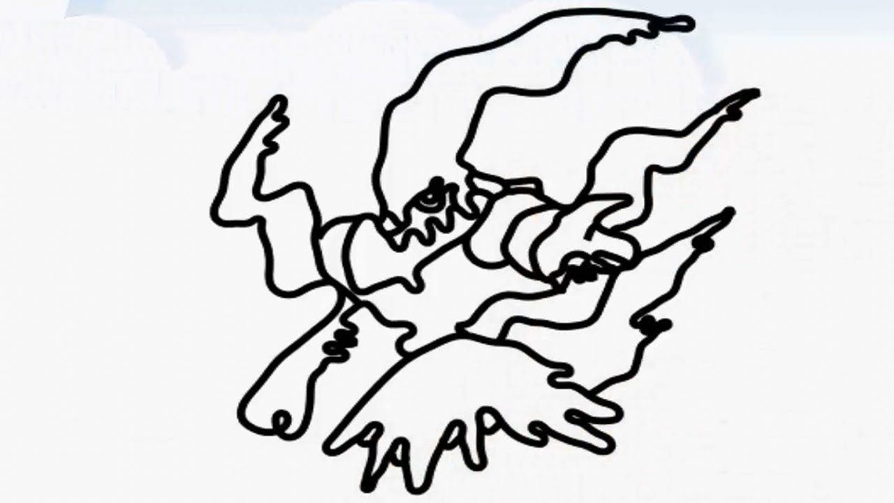 Darkrai Pokemon Coloring Pages - YouTube
