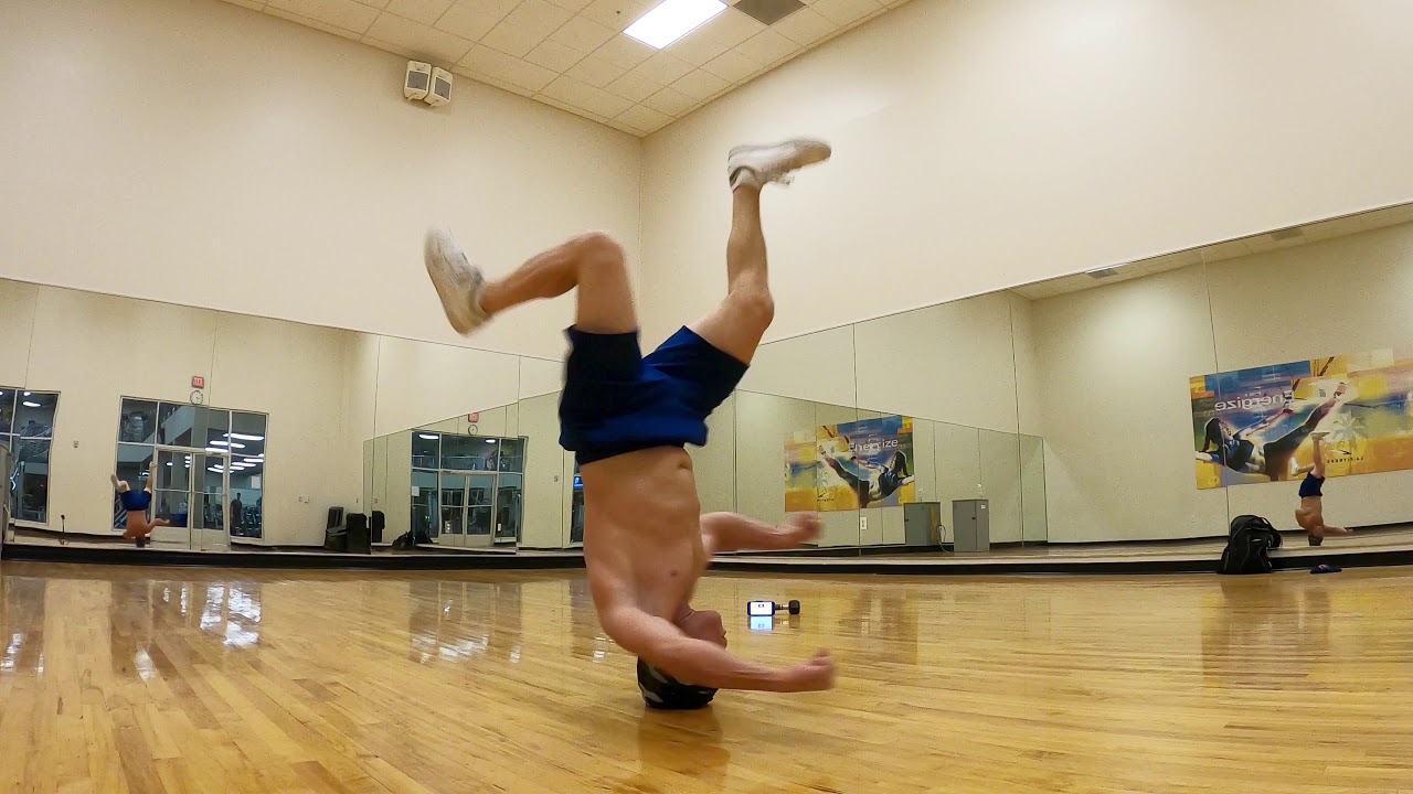 More headspin practice. - YouTube