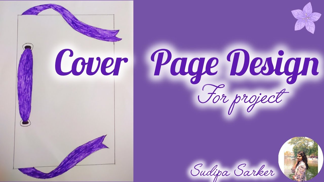 Easy Cover Page Design For Project | Front Page Design Idea ...