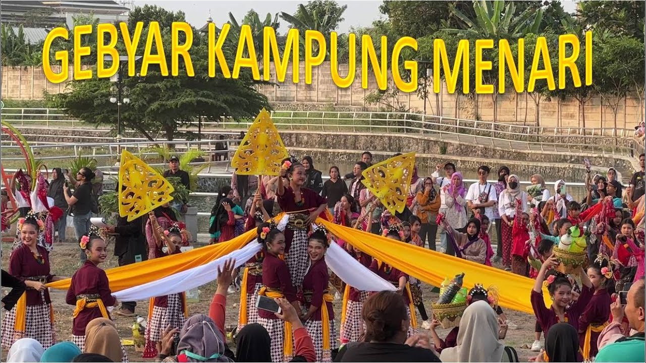 Kampung Menari , Taman Budaya Embung Giwangan yogyakarta - YouTube