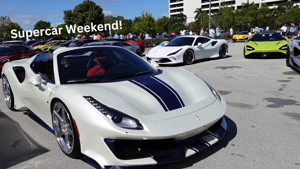Supercar Weekend in South Florida!!! - YouTube