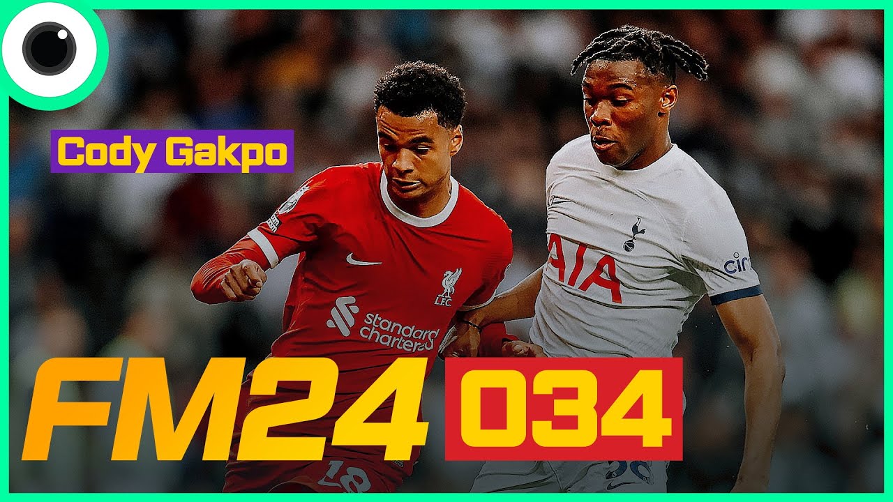 FM2024 토트넘 34화 VS 리버풀 FC _ 히샬리송 700억 이적 성사!! 중앙 미드필더는... - YouTube