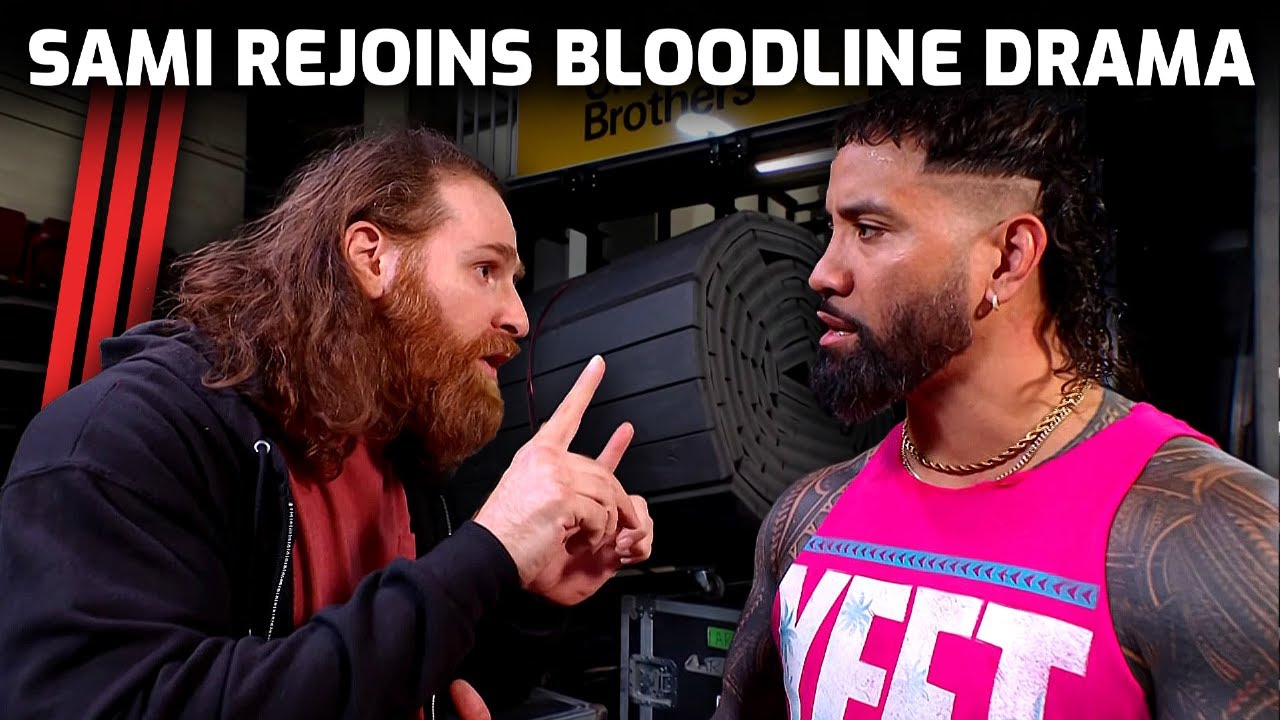Bloodline Reunion: Sami Zayn Gets Involved – Recap & Analysis - YouTube
