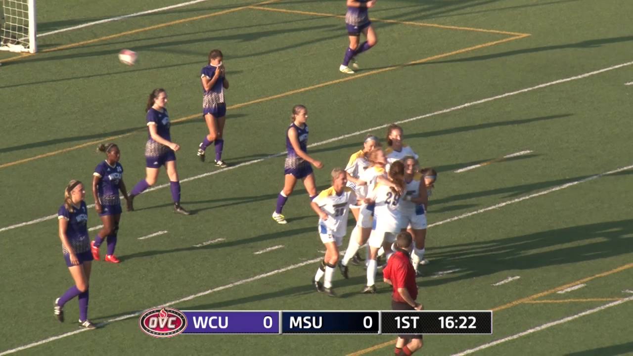 Morehead State Soccer vs Western Carolina - YouTube