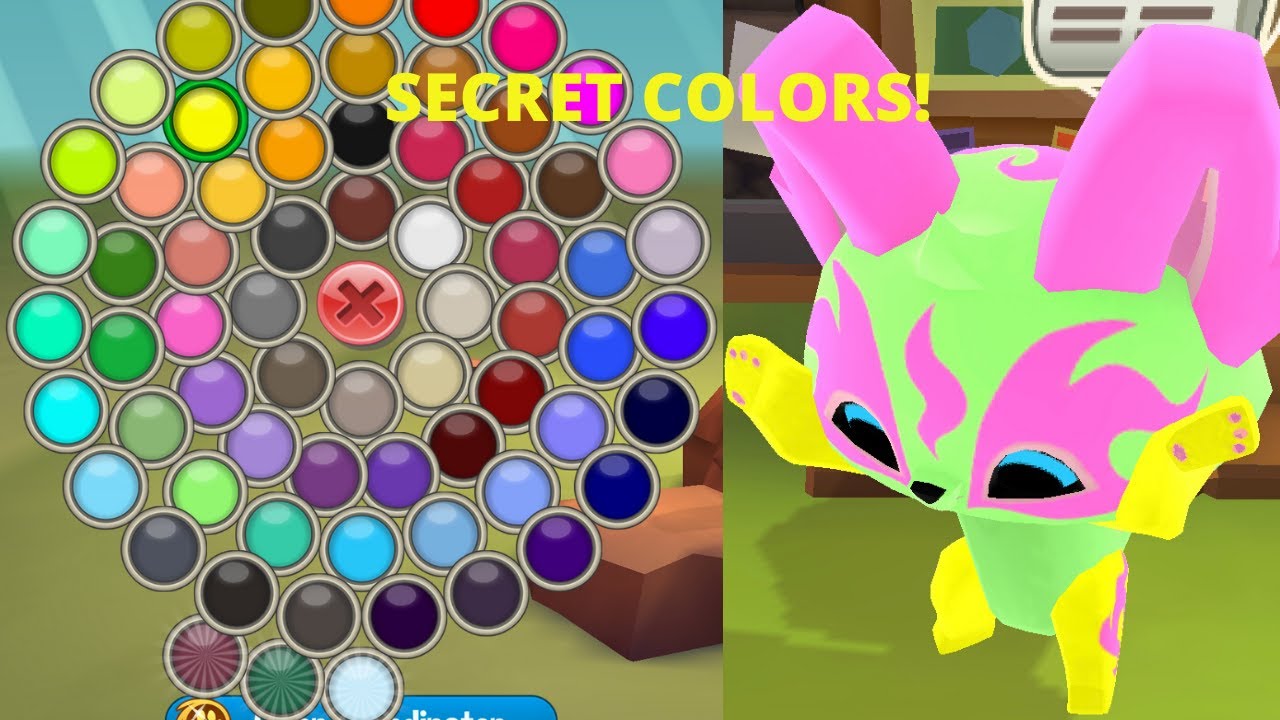 3 Secret Animal Jam Colors And How To Get Them! - YouTube