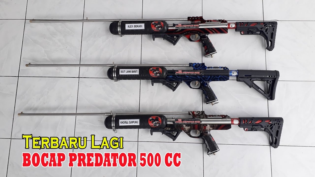 Paser Ikan Terbaru Bocap Predator 500 CC - YouTube