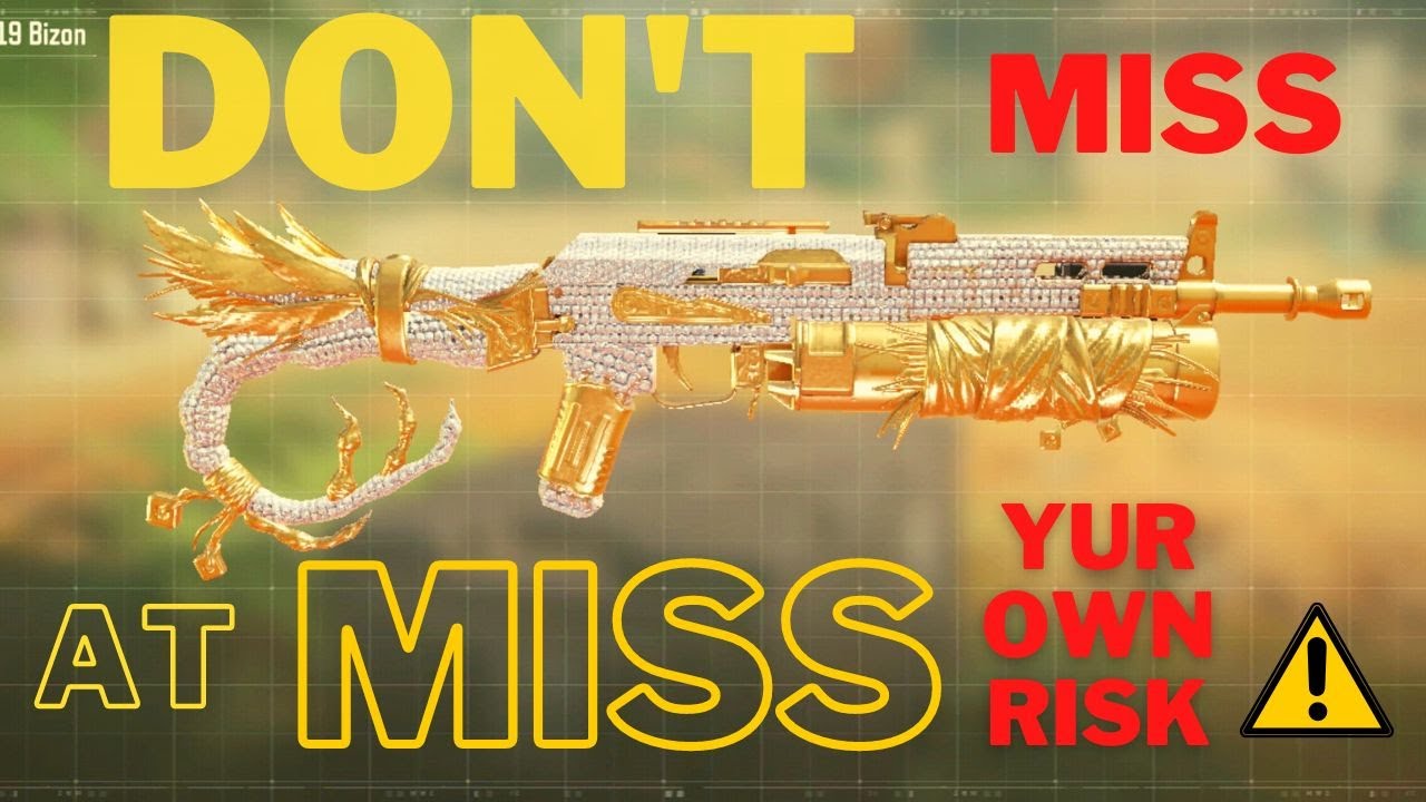 Codm Meta PP19 bizon gunsmith and gameplay | codmobile - YouTube