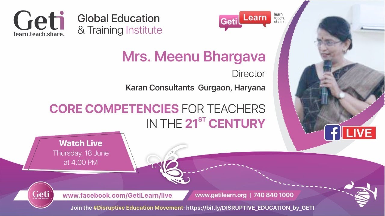 “Core Competencies for Teachers in 21st Century” - YouTube