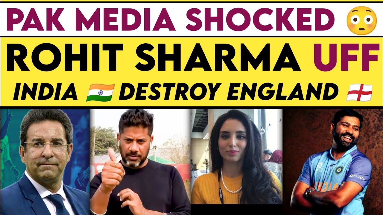 Pak Media Shocking Reaction on India Beat England | India vs england | India Beat England - YouTube