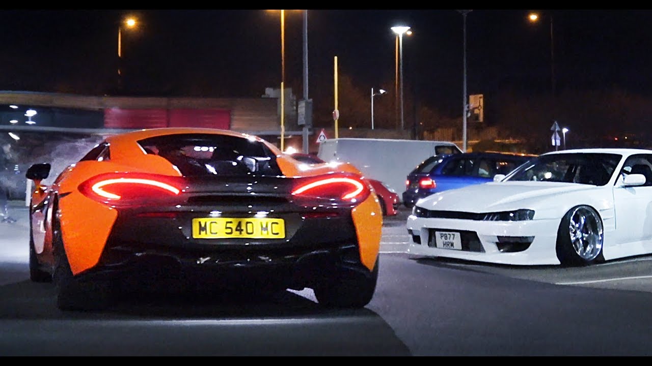 McLaren Turns Up at JDM Meet! - YouTube
