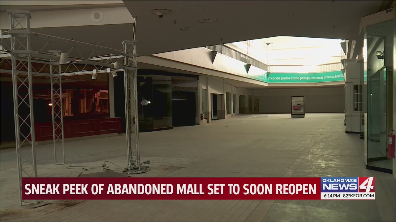 Sneak peek of abandoned mall set to soon reopen - YouTube