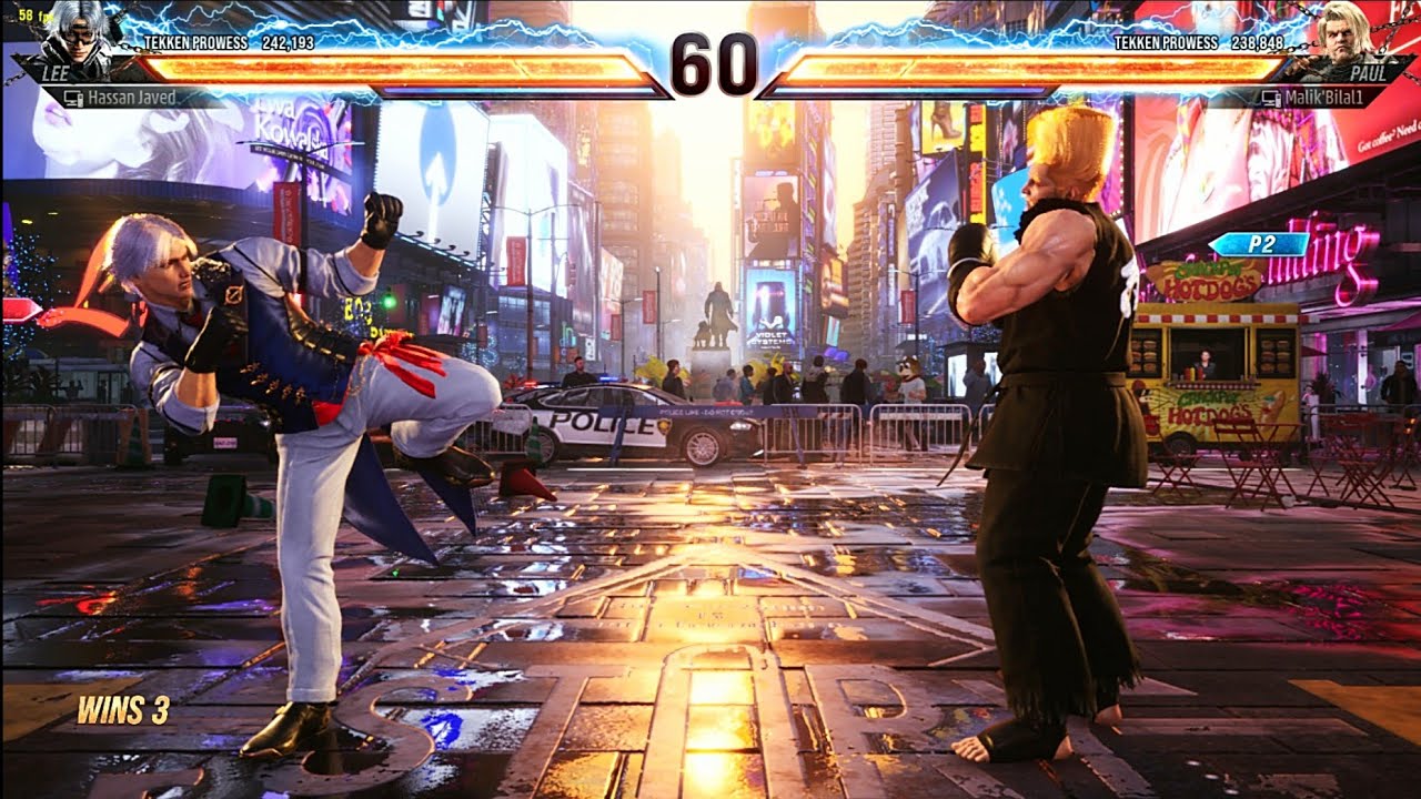 Crazy Lee Vs Aggressive Paul Phoenix | Tekken 8 Gameplay - YouTube