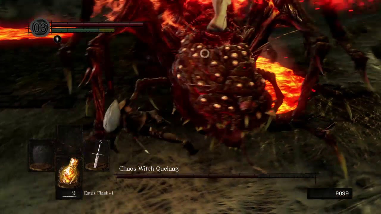 Dark Souls Remaster Big Titty Spider Monster - YouTube