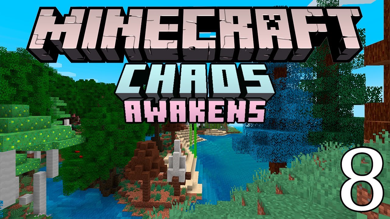FINALMENTE EXPLORANDO O MUNDO. - Minecraft Chaos Awakens #8 - YouTube