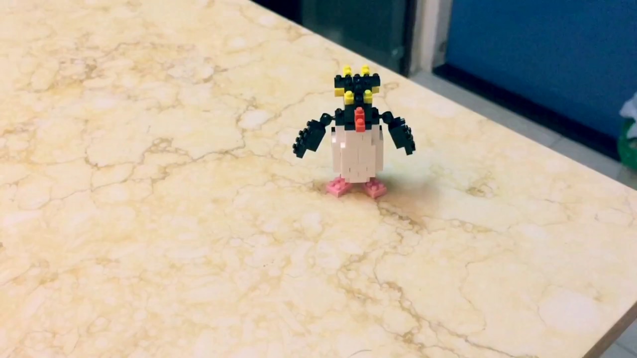 NANO BLOCK PENGUIN TIMELAPSE BUILD - YouTube