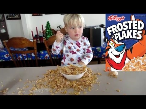 HOW TO EAT A WHOLE BOX OF FROSTED FLAKES - YouTube