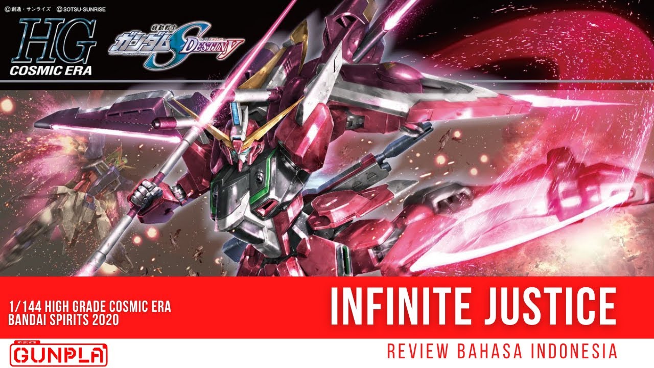 Valiant Pink or Valentine Pink? HG Infinite Justice | Mobile Suit ...