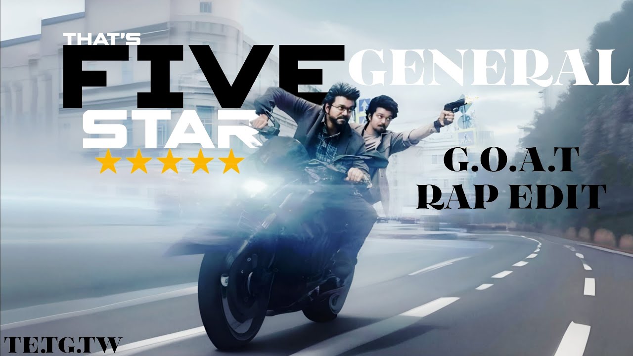 G.O.AT-That's Five Star General 🔥🔥//25th day of GOAT//TE.TG.TW - YouTube