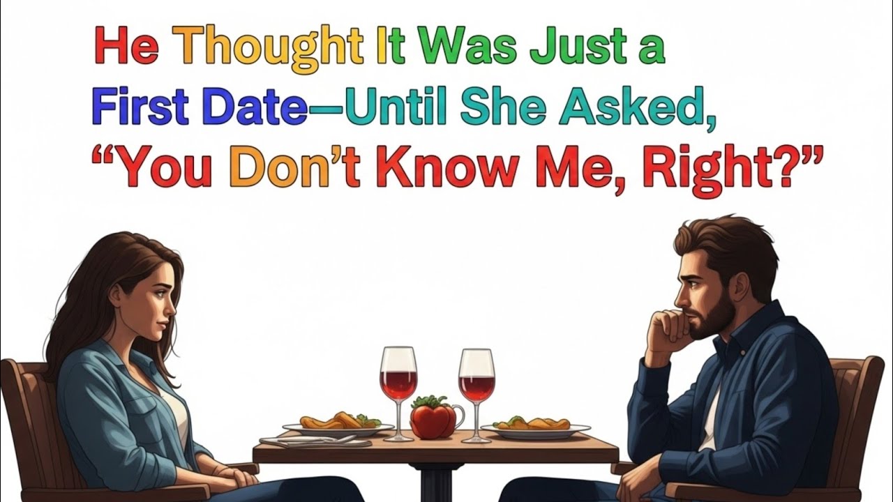 He Thought It Was Just a First Date—Until She Asked, 'You Don’t Know Me ...
