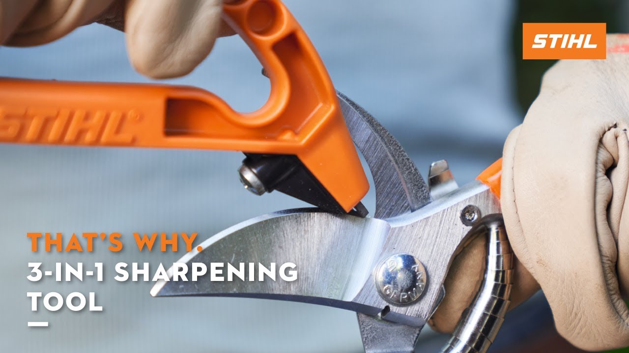 That's Why: STIHL 3-in-1 sharpening tool - YouTube