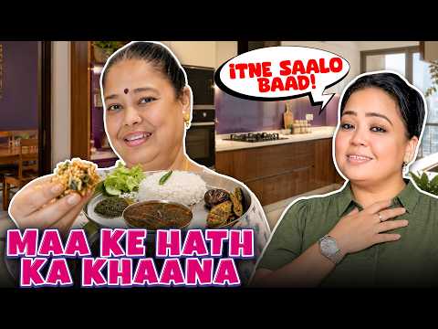 Bahot Saal Baad Khaya Maa Ke Hath Ka Khaana 😋 | Bharti Singh | Harssh Limbachiyaa | Golla | Yash