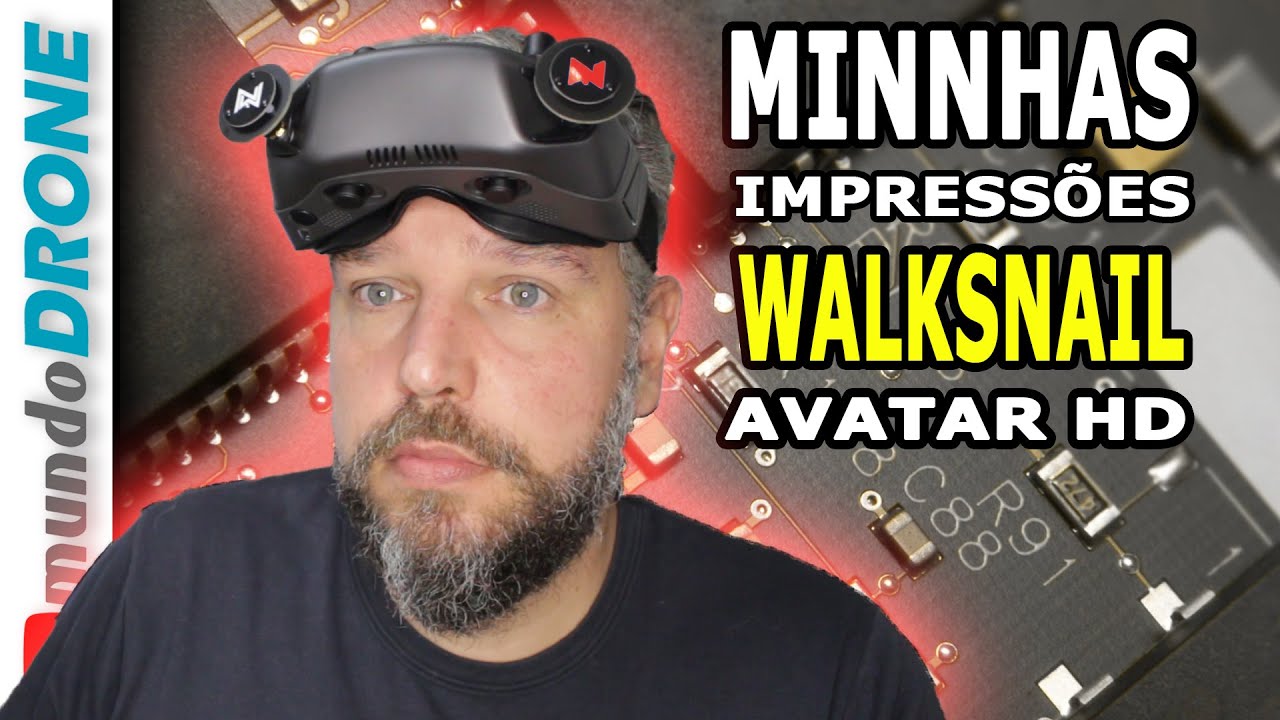 WALKSNAIL AVATAR FPV GOGGLES - Minhas OPINIÕES - YouTube