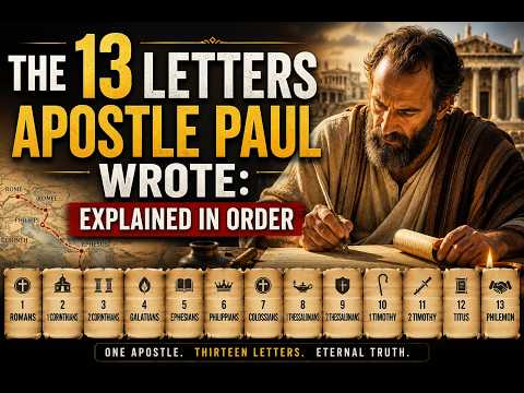THE 13 LETTERS APOSTLE PAUL: WROTE EXPLAINED IN ORDER