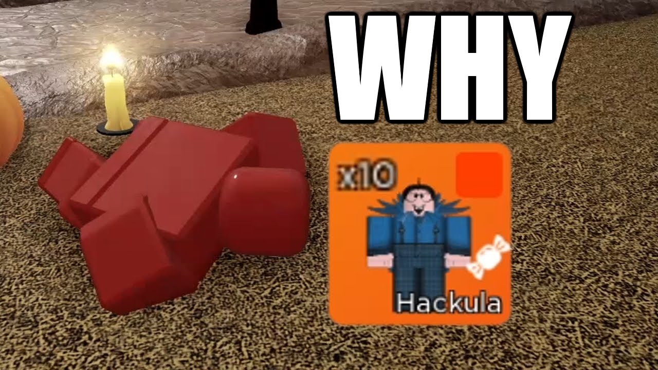 Beating Hackula 10 times in a row in Roblox Arsenal (Hackula Sparkle ...