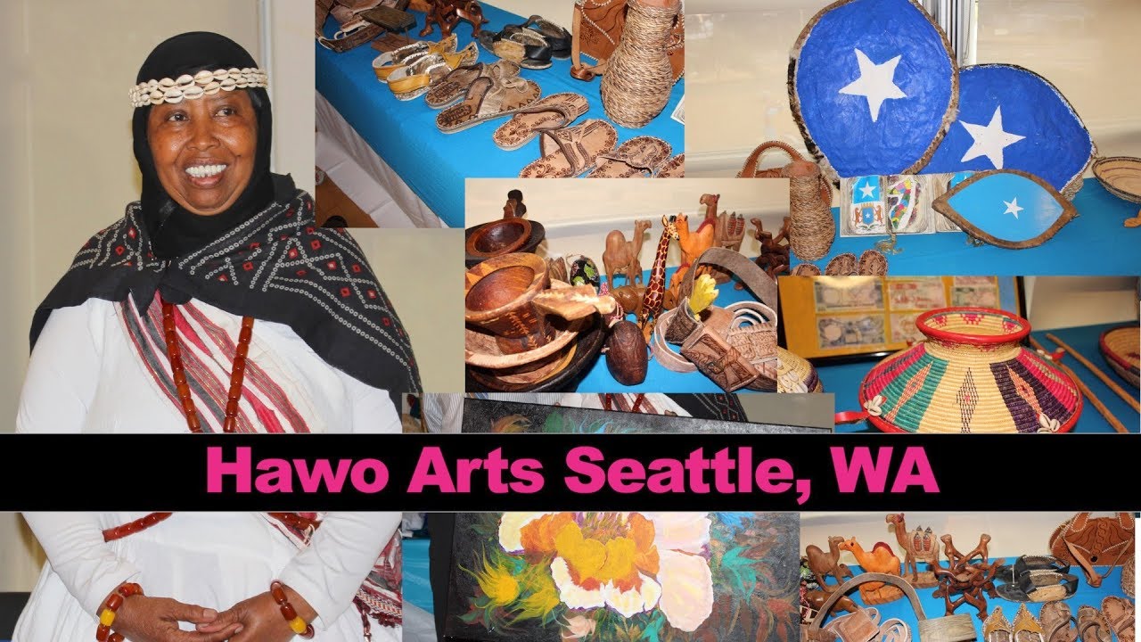 (Hawo Arts Event Video ) Somali Cultural Artifacts Show Seattle, WA ...