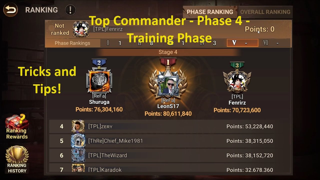 Top Commander Phase 4 - Tricks and Tips! | Doomsday: Last Survivors ...