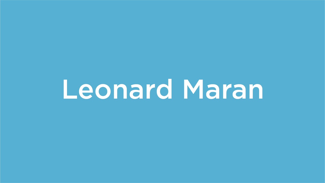 Leonard Maran | The Stonewall Oral History Project - YouTube