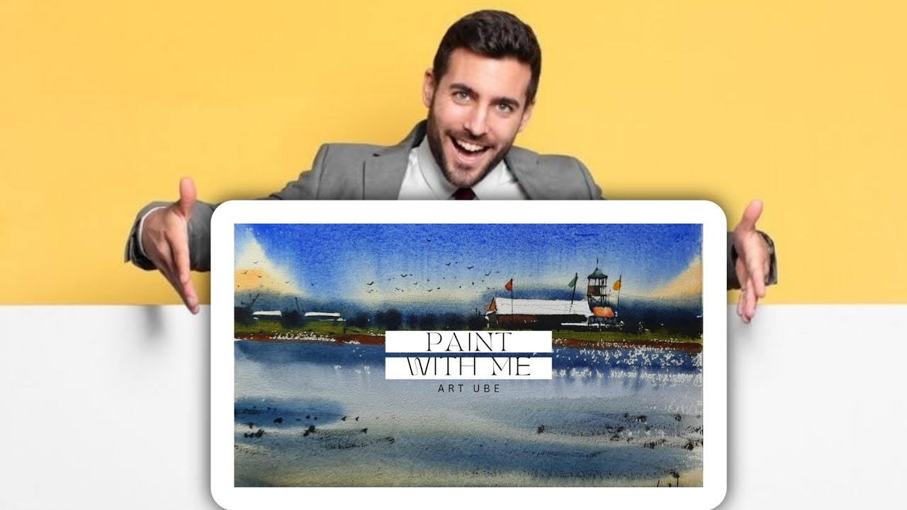 Step by Step Watercolor Painting For Beginners/ Simple Language ...