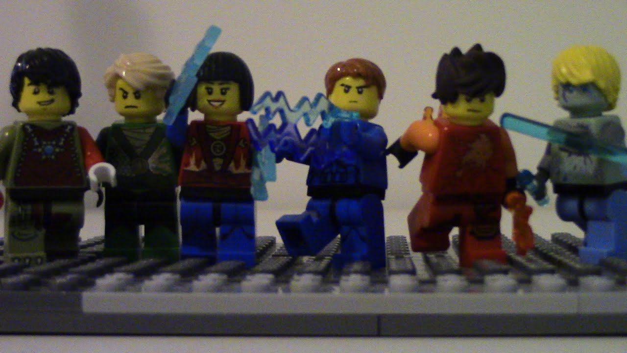 LEGO NINJAGO stop motion intro - YouTube