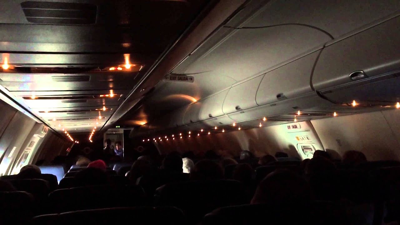 Funny Flight Attendants and Passengers Sing Happy Birthday in Flight ...